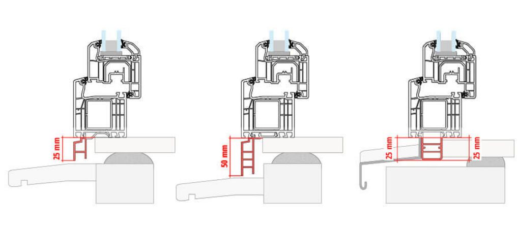 Window Sill Connection Profile online | windows24.com