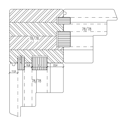 Window Corner Coupling online | windows24.com